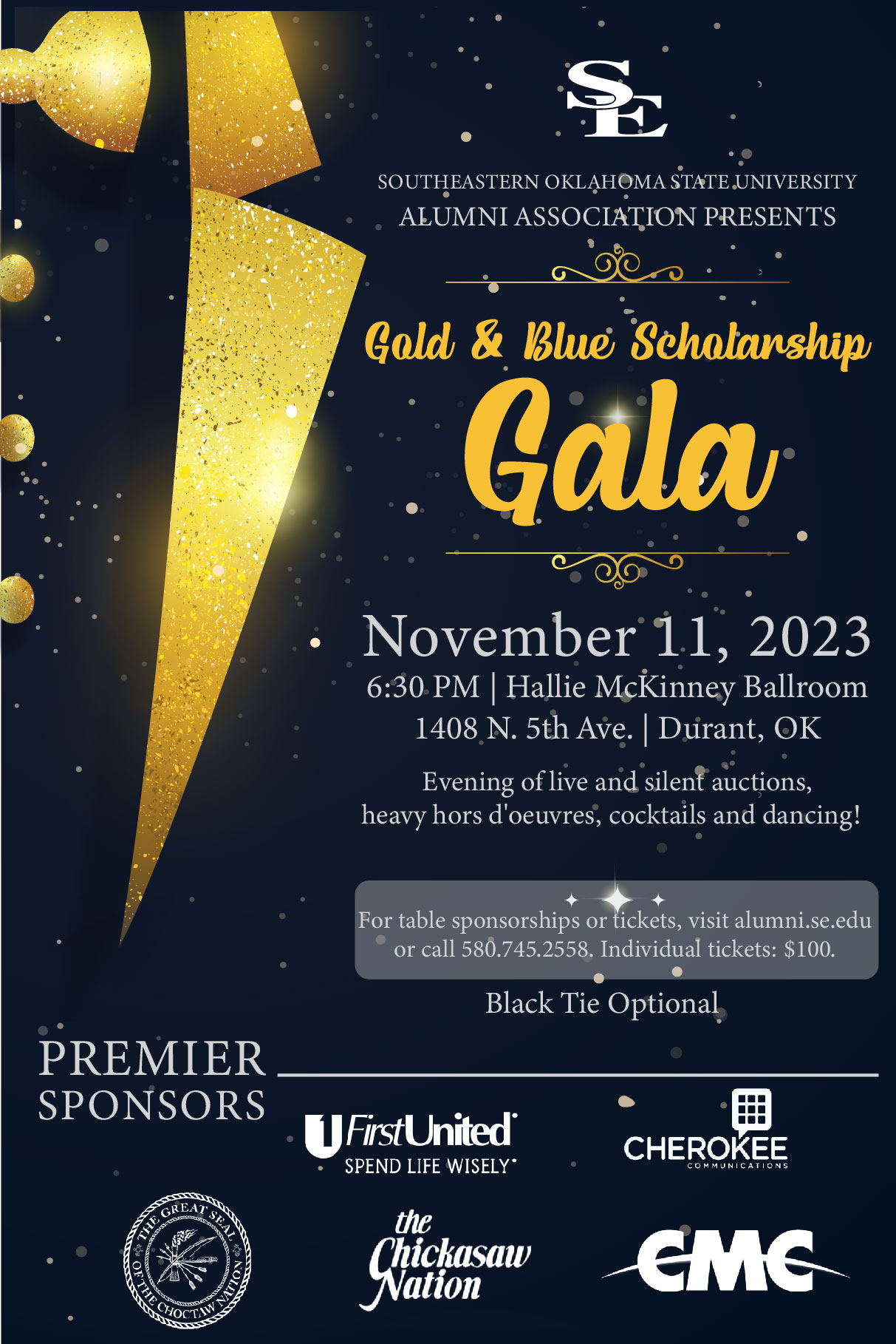 2023 Gold & Blue Gala Registration - Alumni Relations
