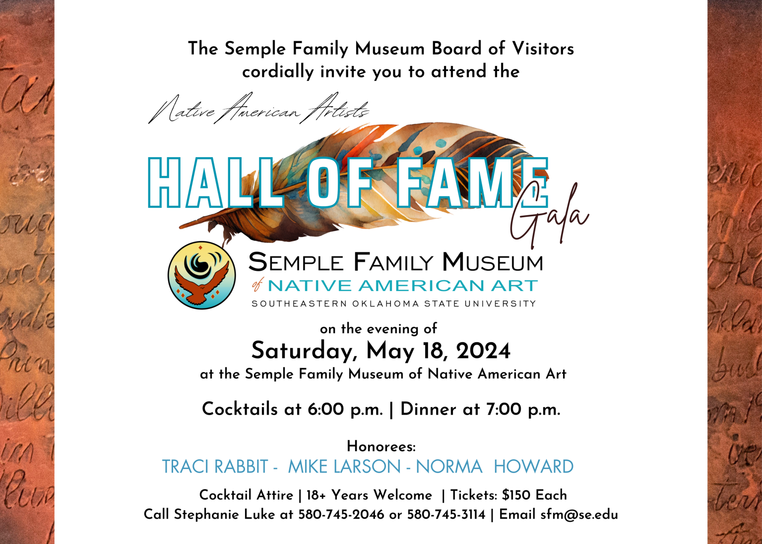 2024 Hall of Fame Gala - Semple Family Museum
