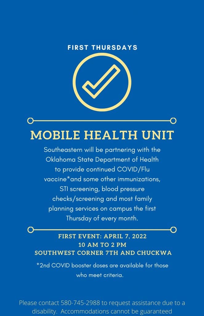 Mobile Health Unit on Camps | Southeastern Oklahoma State University