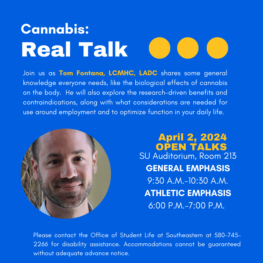 Cannabis: Real Talk | Southeastern Oklahoma State University