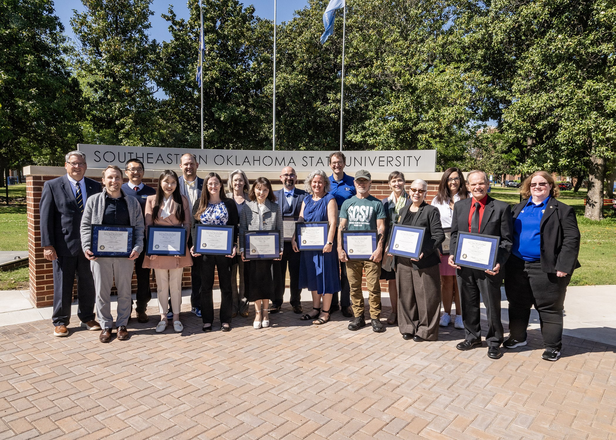 Southeastern recognizes outstanding faculty and staff members | Southeastern Oklahoma State ...