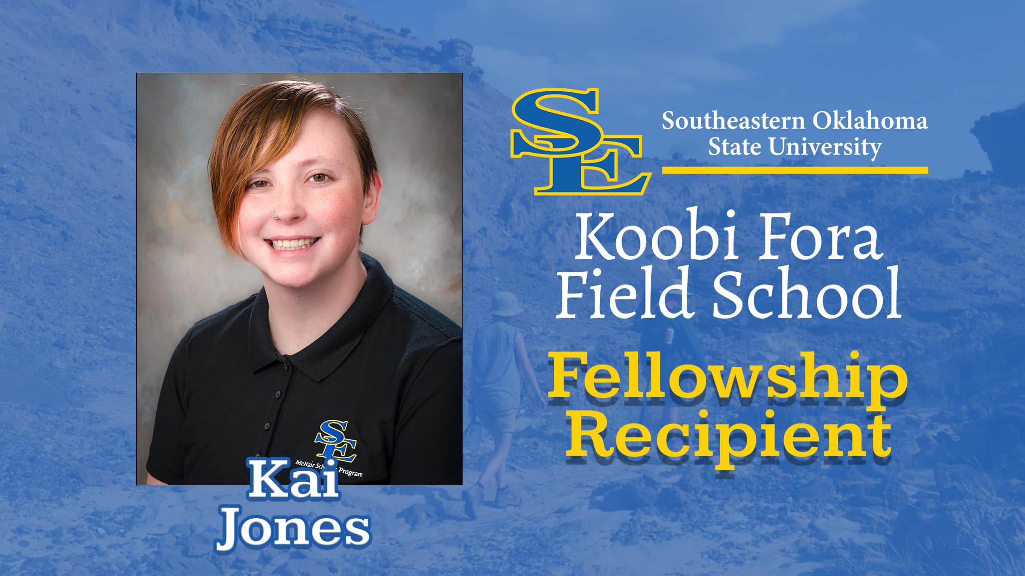 SE’s Kai Jones selected for prestigious Koobi Fora Field School fellowship with George ...