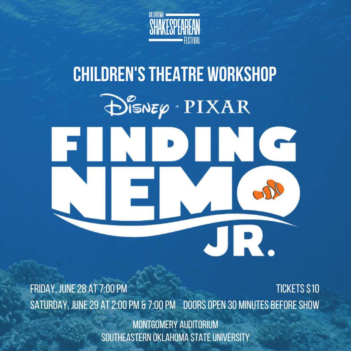 Finding Nemo Jr. | Southeastern Oklahoma State University