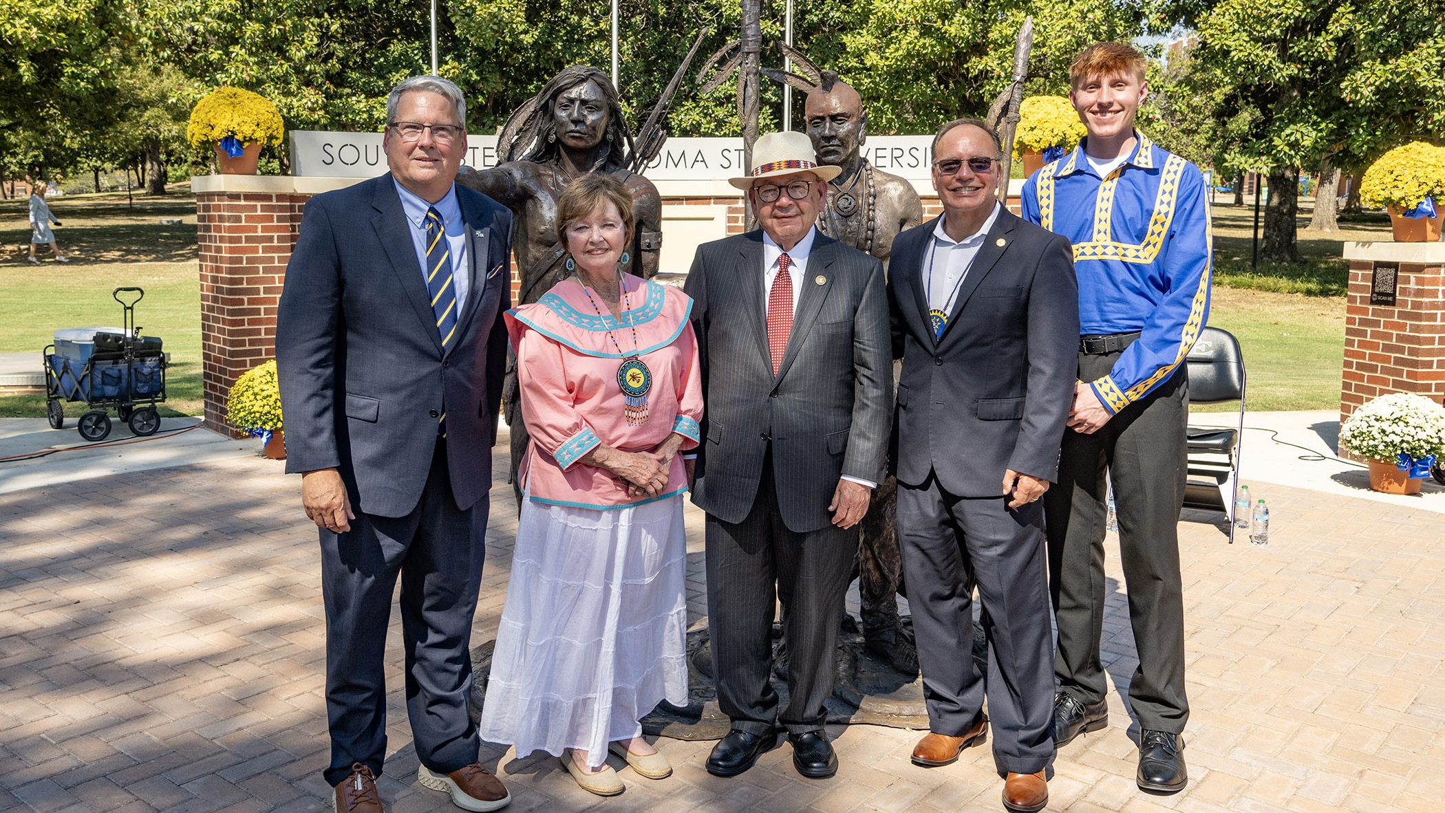 Southeastern officially dedicates “The Two Brothers” in collaboration ...