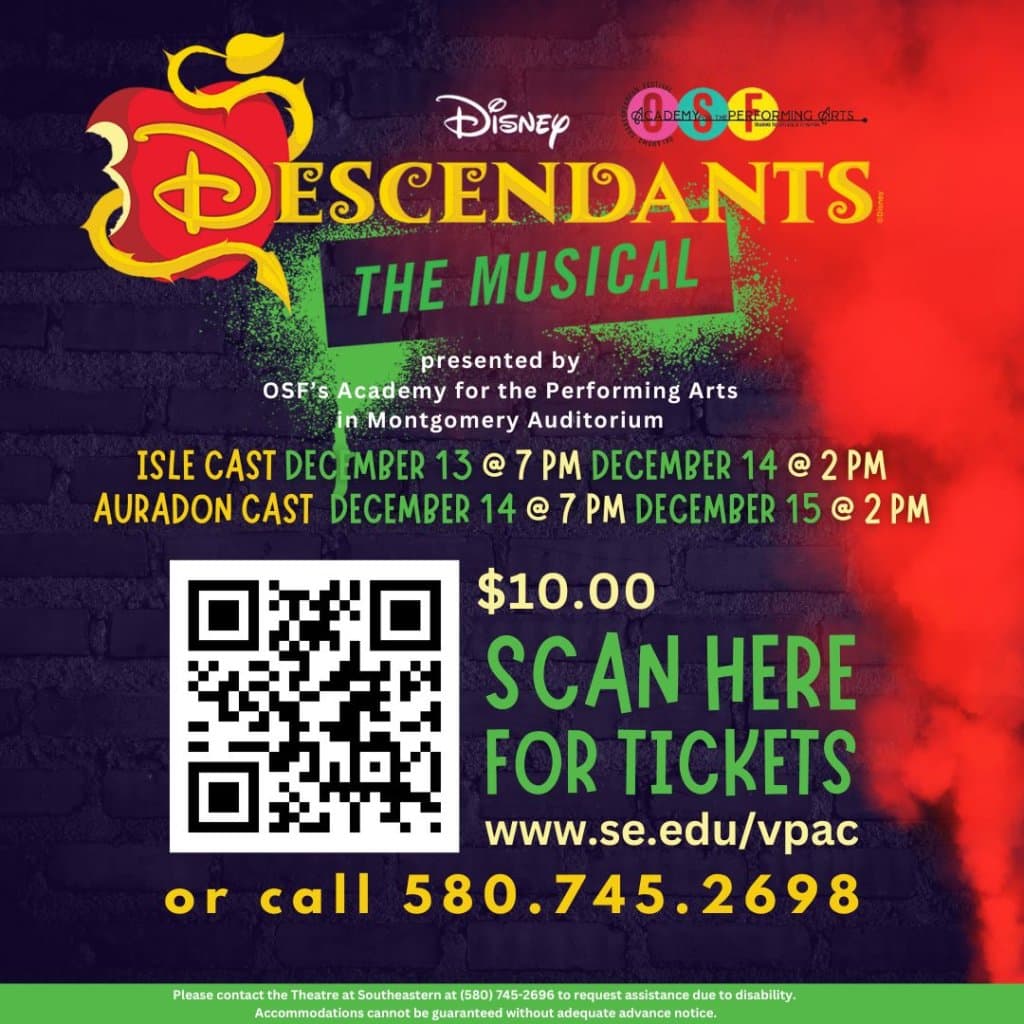 OSF: Disney's Descendants The Musical | Southeastern Oklahoma State ...