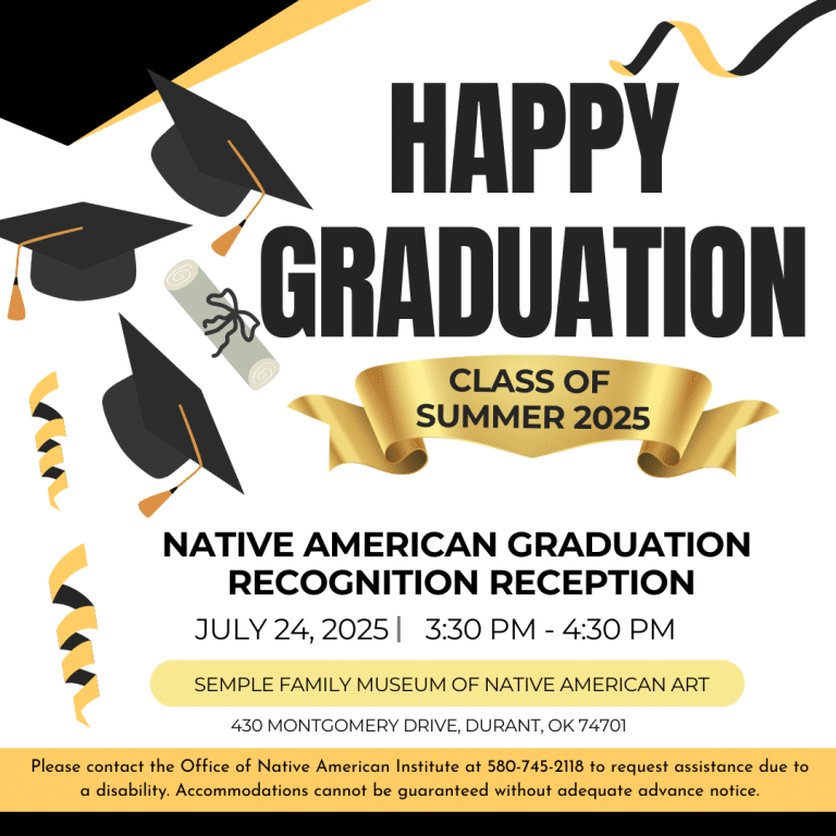 Summer 2025 Native American Graduation Recognition Reception ...