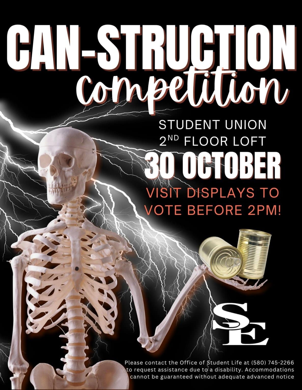 Canstruction Competition Final | Southeastern Oklahoma State University